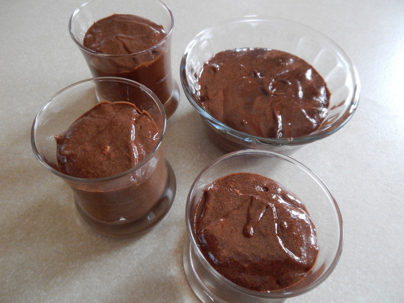 Mousses au chocolat